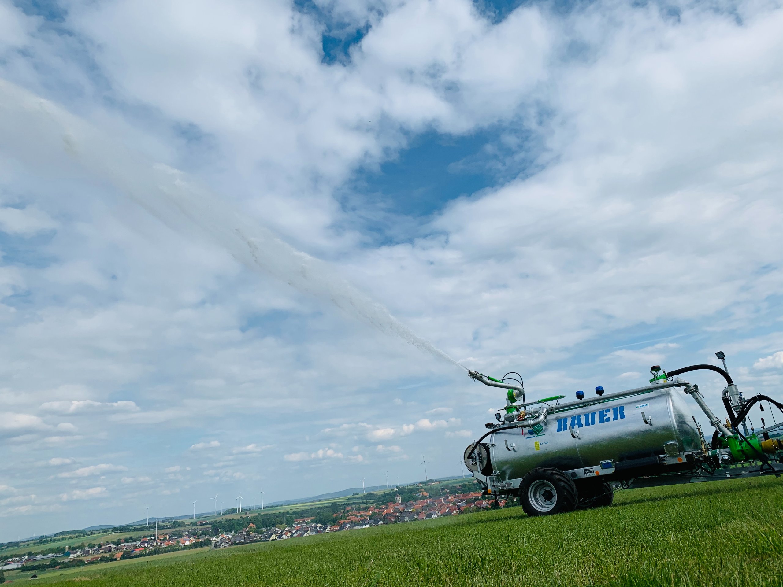 Combi tanker K40 for irrigation - Röhren- und Pumpenwerk BAUER